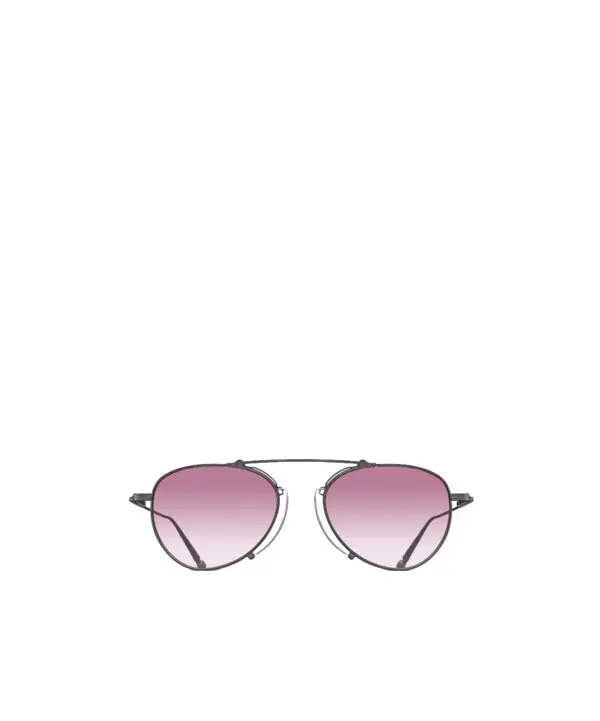 Matsuda Pilot-frame Titanium Sunglasses - Pink