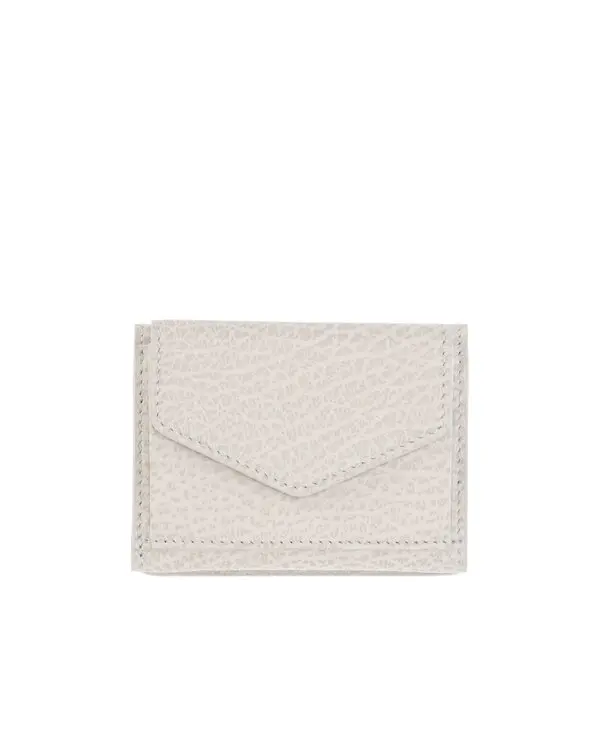 MAISON MARGIELA Four Stitch Tri-fold Wallet - White