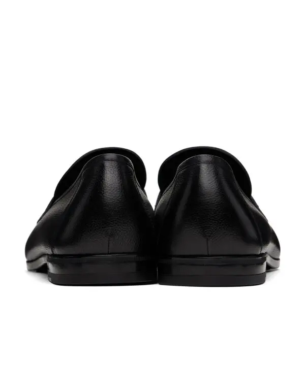 TOM FORD Sean Penny Loafers In Supple Grain Leather