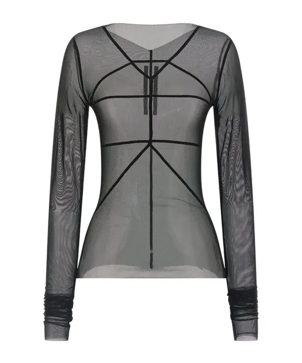 Rick Owens Temple Mesh Top