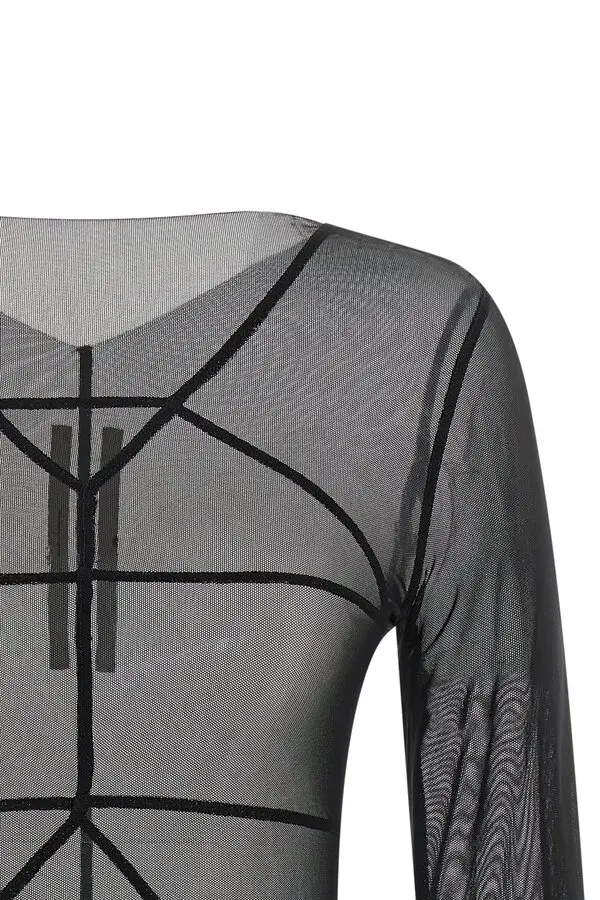 Rick Owens Temple Mesh Top
