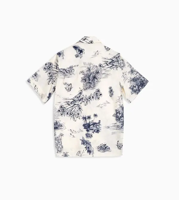 Moncler Floral Printed Short-sleeved Shirt - No