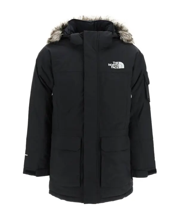 The North Face Hooded Padded Jacket - Black