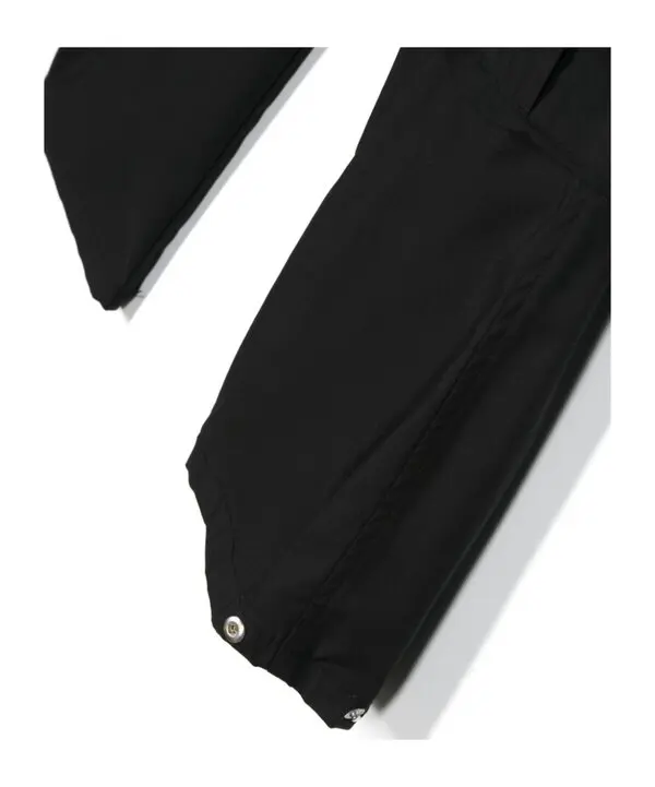 Monnalisa Stretch Cargo Trousers - Black