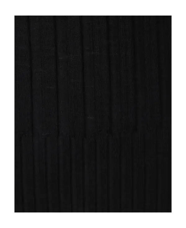 Givenchy Ribbed Wool Long Sleeve Dress