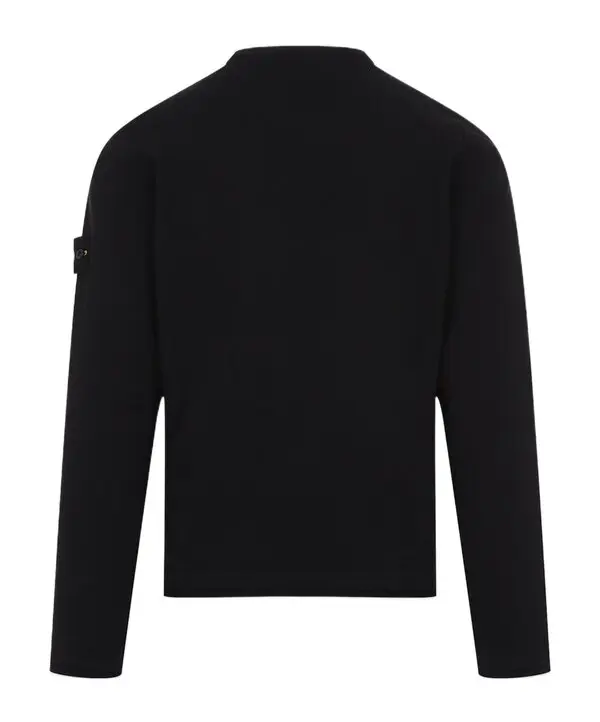 Stone Island Logo Patch Crewneck Sweatshirt