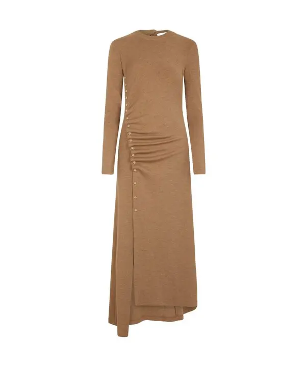 Rabanne Gathered Long Dress