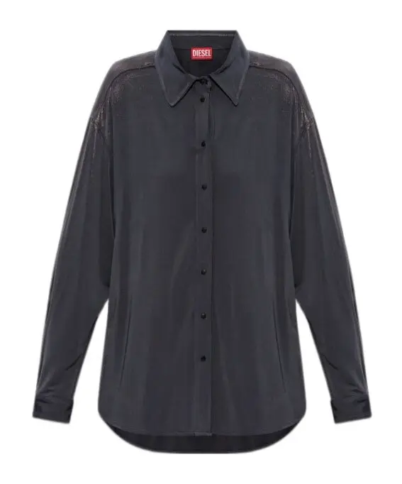DIESEL® Long-sleeve Classic Collar Shirt