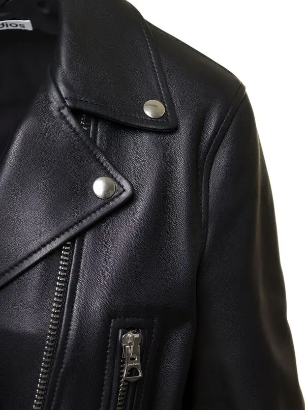 Acne Studios Zipped Biker Jacket