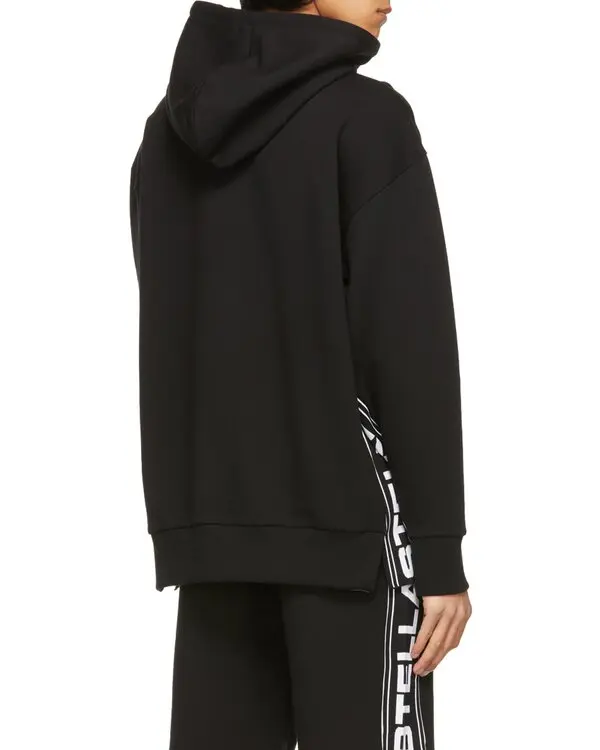 Stella McCartney Logo Band Detailed Hoodie
