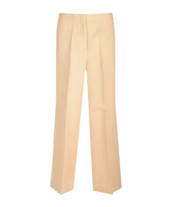 Fabiana Filippi High-waisted Wide-leg Trousers - Nude