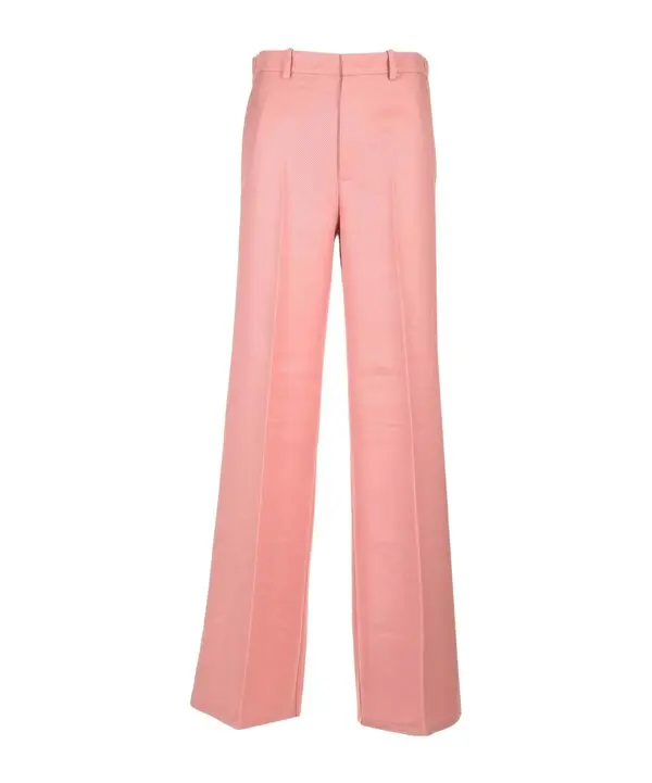 FORTE_FORTE Diagonal Palazzo Pants