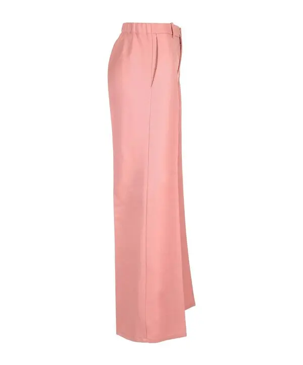 FORTE_FORTE Diagonal Palazzo Pants