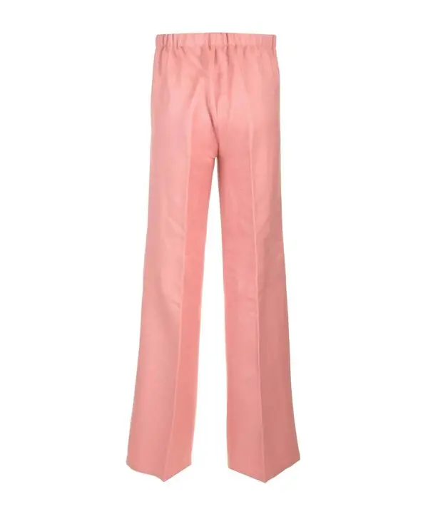 FORTE_FORTE Diagonal Palazzo Pants
