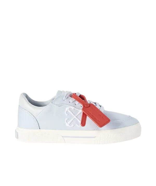 Off-White Vulcanized Lace-up Sneakers - White