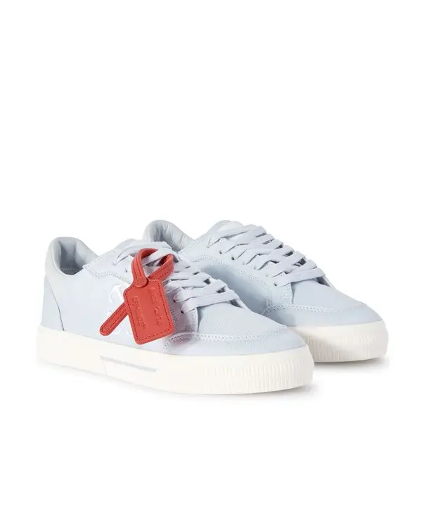 Off-White Vulcanized Lace-up Sneakers - White