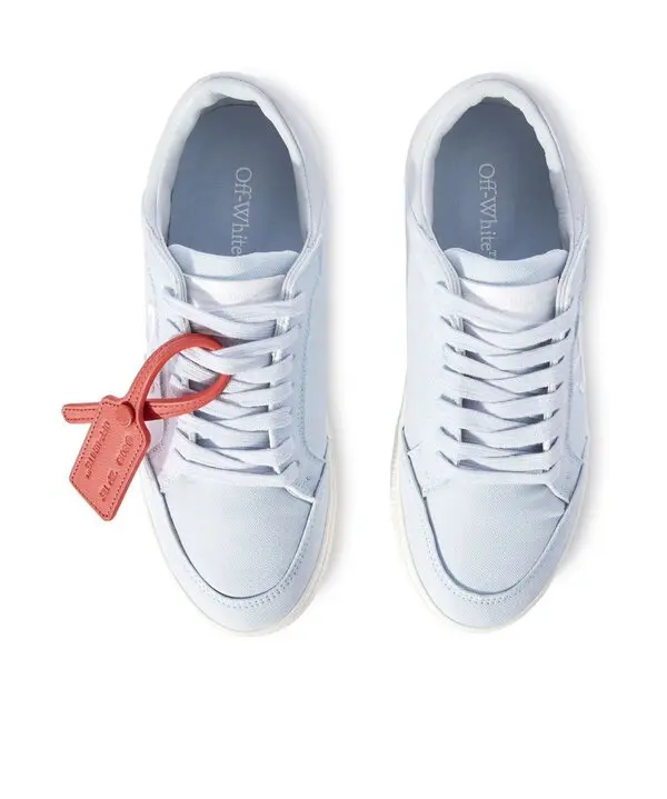 Off-White Vulcanized Lace-up Sneakers - White
