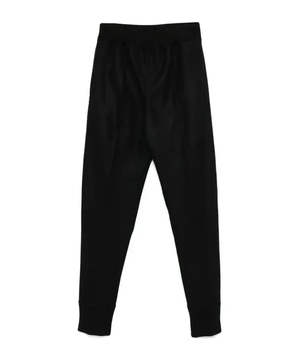 JIL SANDER Tapered Track Pants - Black