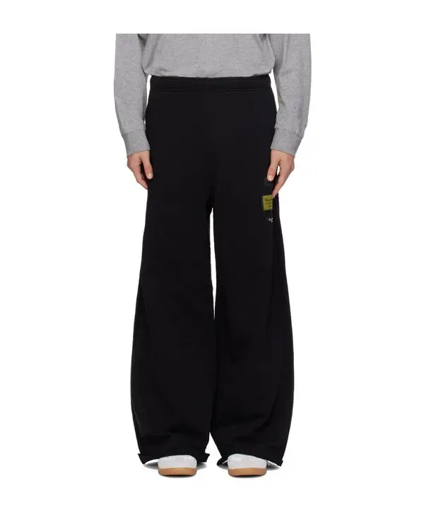MAISON MARGIELA Logo Patch Straight-leg Trousers