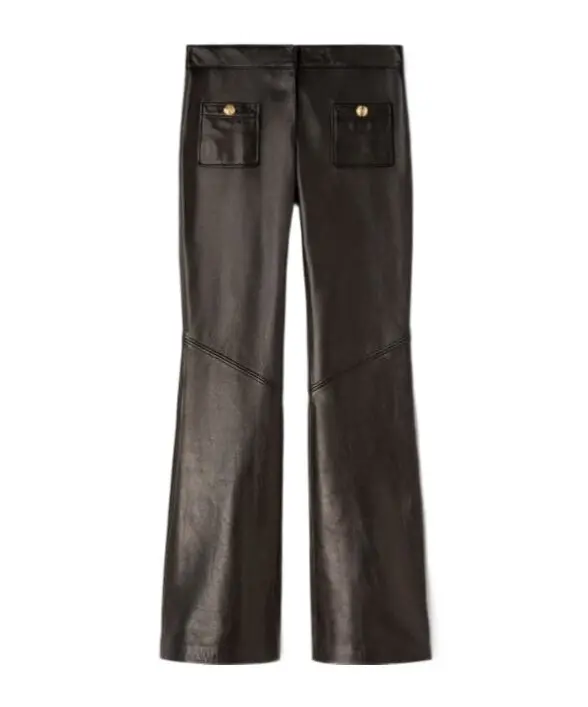 Palm Angels Flared Paneled Trousers