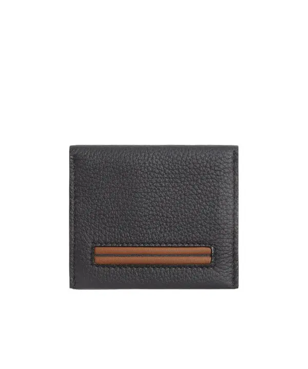 Zegna Foldable Card Case - Black