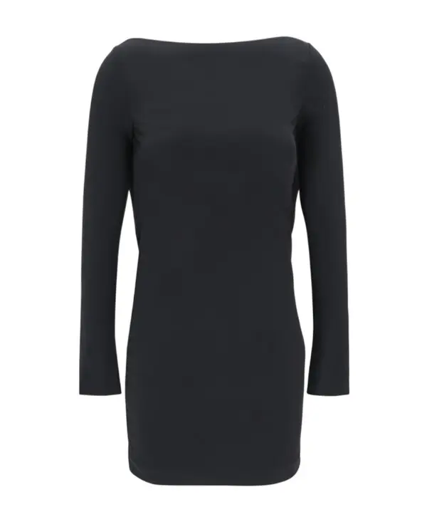 Dsquared2 Chain Embellished Open-back Mini Dress