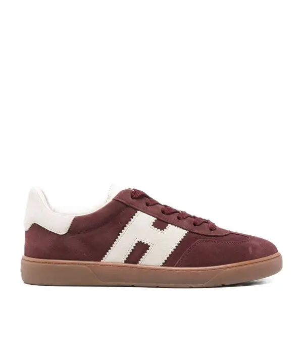 Hogan Sneakers With Logo Detail - Red