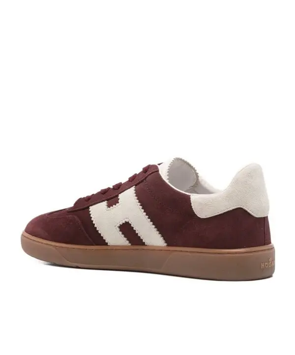 Hogan Sneakers With Logo Detail - Red
