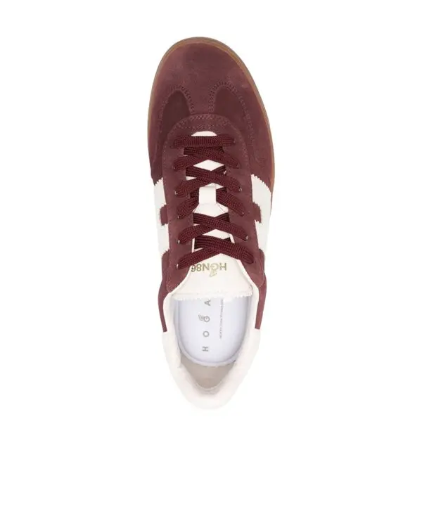 Hogan Sneakers With Logo Detail - Red
