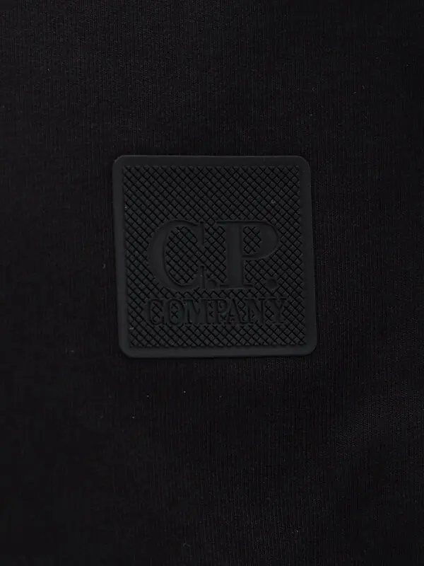 C.P. COMPANY Logo Patch Sleeved Sweatshirt