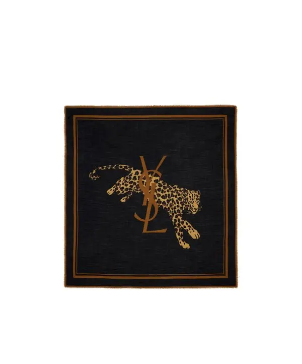 Saint Laurent Cassandre Large Square Scarf