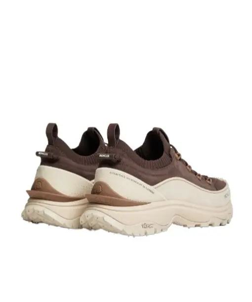 Moncler Trailgrip Lite 3 Nubuck Suede Trainers - Light Brown