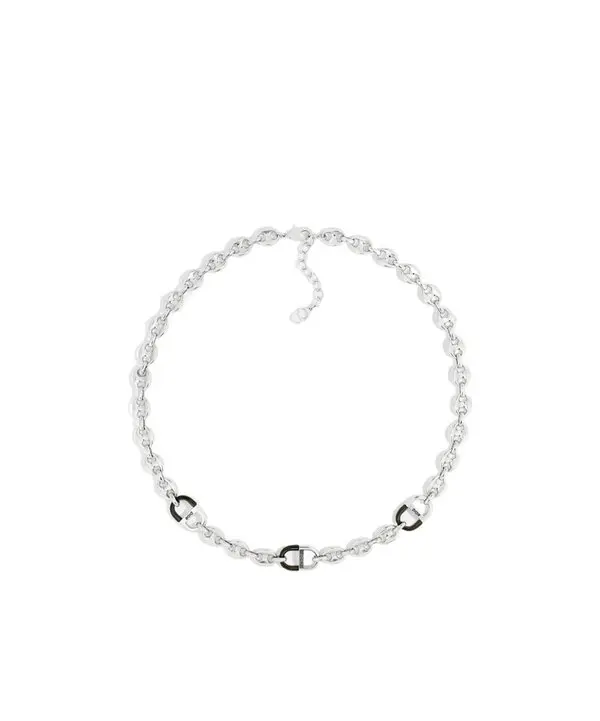 Dior Cd Logo Necklace - White