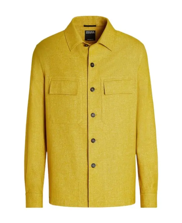 Zegna Undershirt Coat - Yellow