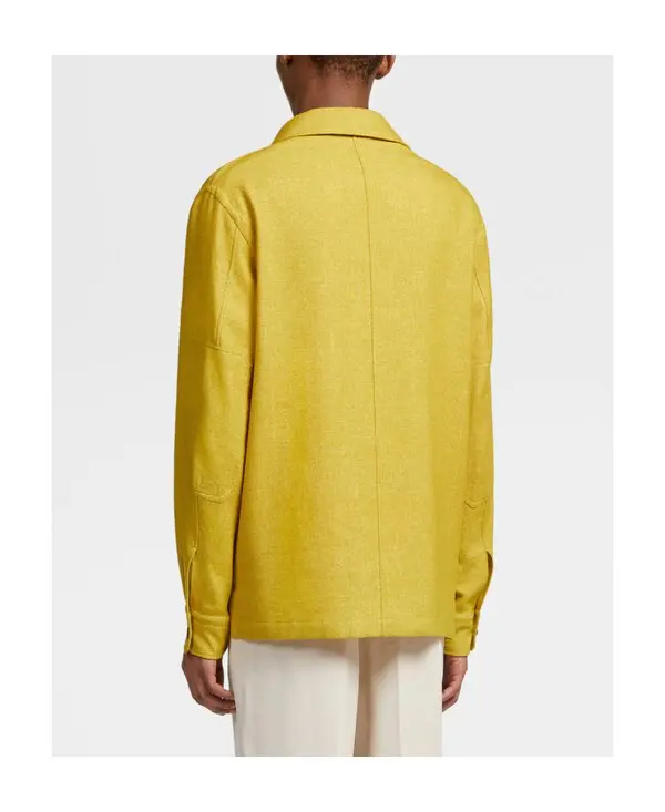 Zegna Undershirt Coat - Yellow