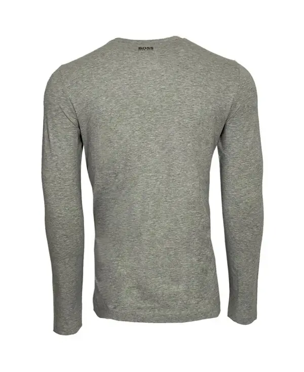 Hugo Boss T-shirt With Round Neck And Long Sleeves