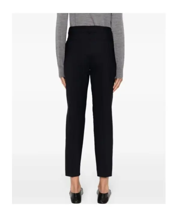 P.a.r.o.s.h Cropped Trousers With Pressed Crease