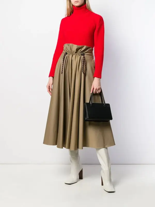 Loewe Postal Bag In Natural Calfskin
