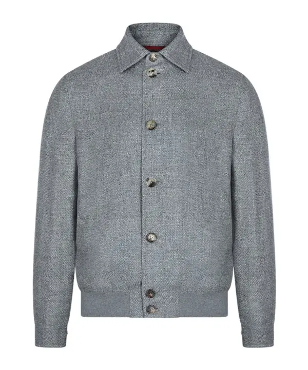 Brunello Cucinelli Long-sleeved Collared Jacket