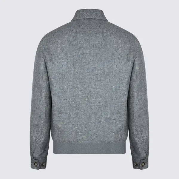 Brunello Cucinelli Long-sleeved Collared Jacket