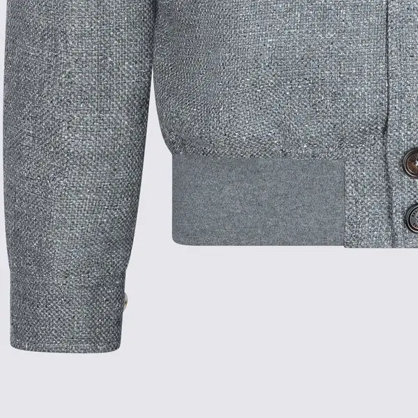 Brunello Cucinelli Long-sleeved Collared Jacket