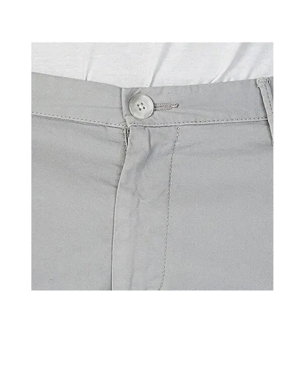 Hugo Boss Twill Casual Pants - Gray