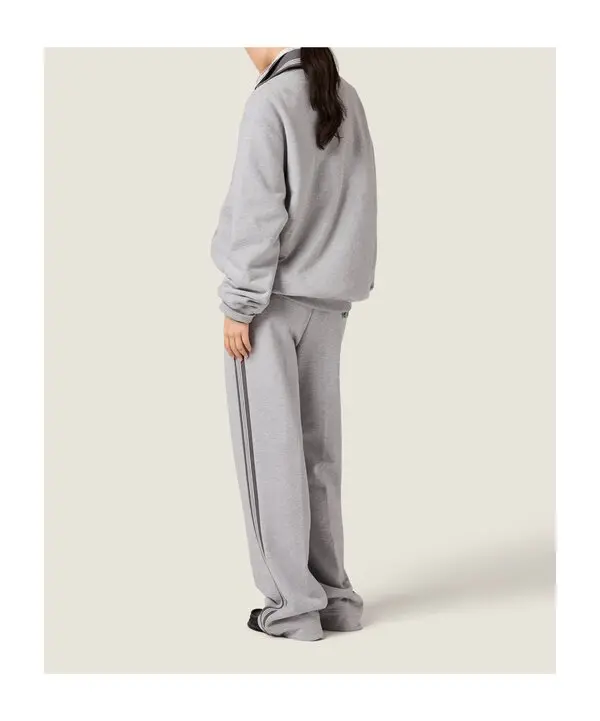 Miu Miu Zip-up Oversized Sweatshirt