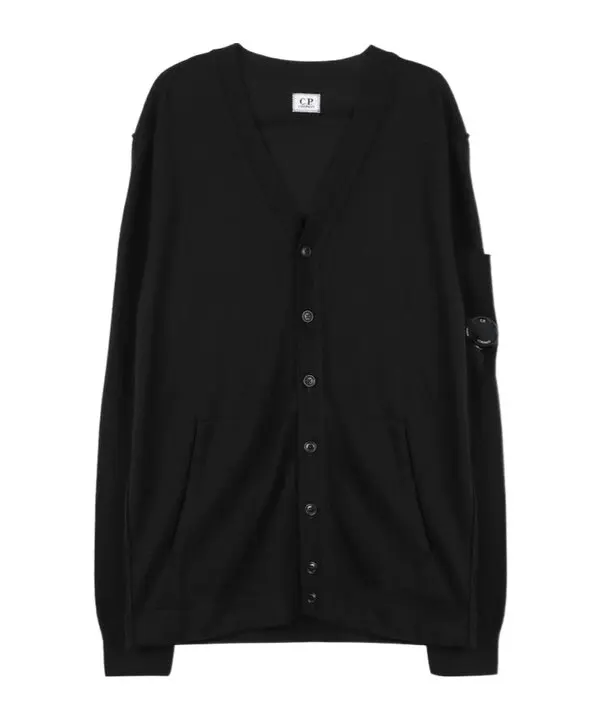 C.P. COMPANY Lens Detail Cardigan