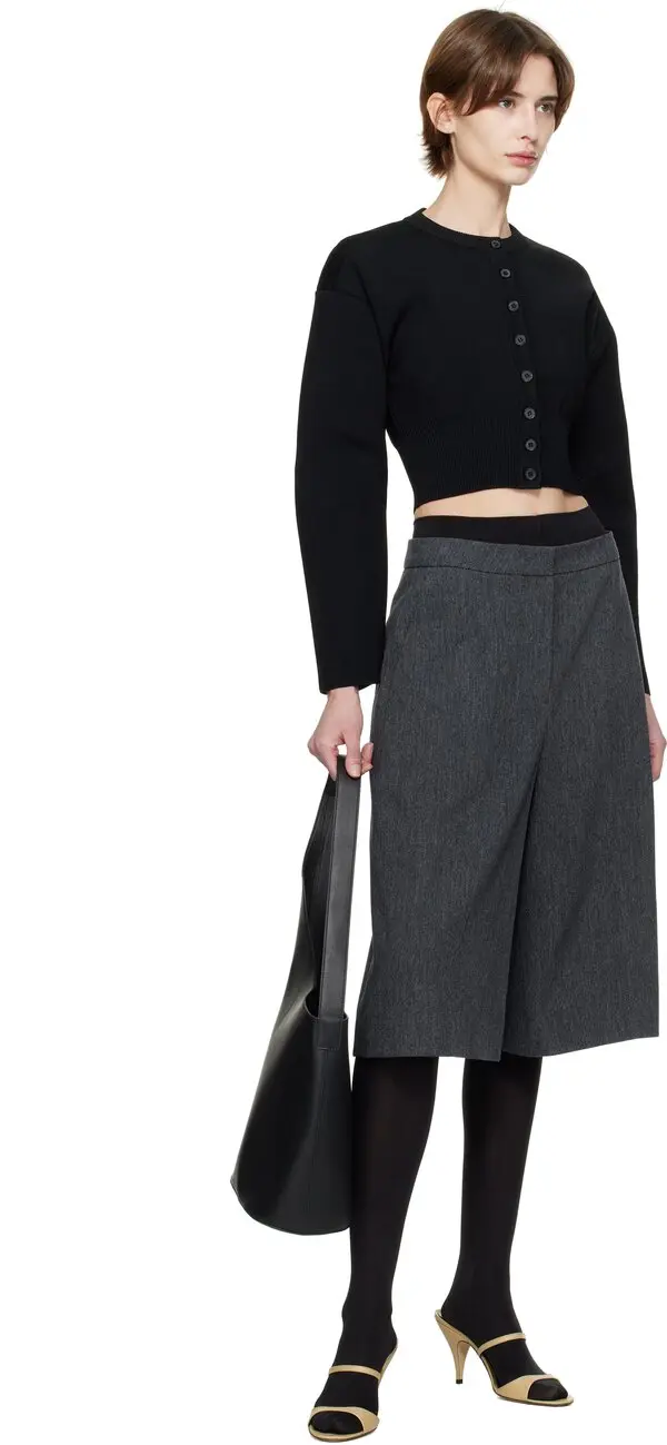 Wardrobe.NYC Ribbed Knit Cardigan