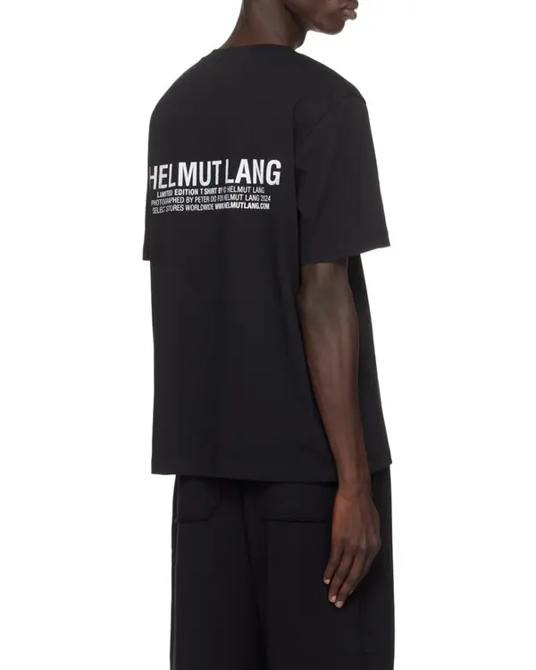 Helmut Lang Overpass Postcard T-shirt - Black