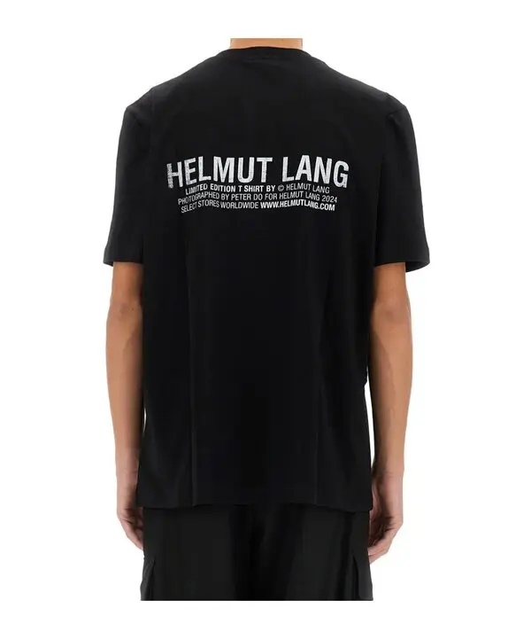 Helmut Lang Overpass Postcard T-shirt - Black