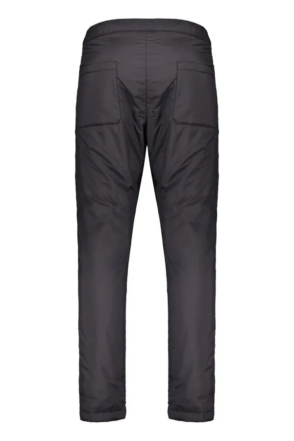 Herno Quilted Drawstring Trousers - Black