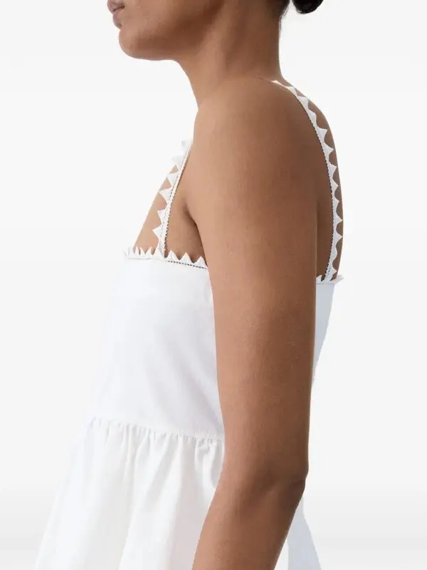 Jacquemus Traversin Sleeveless Top - White