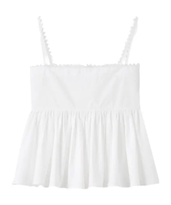 Jacquemus Traversin Sleeveless Top - White